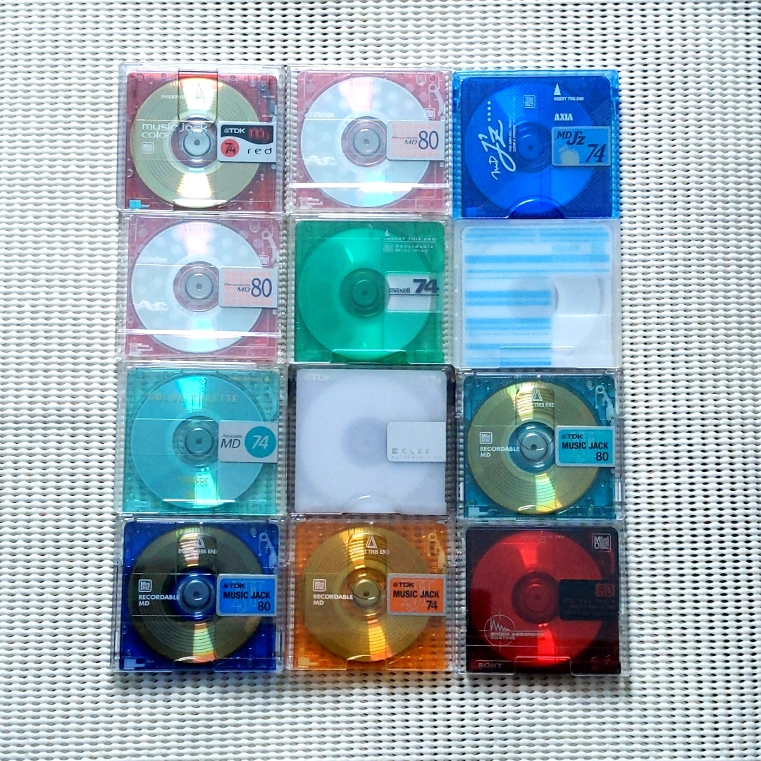 ★MDディスク12枚 ケース付き 中古 MiniDisc SONY AXIA TDK maxell等 No.9 /【Buyee】 Buyee ...