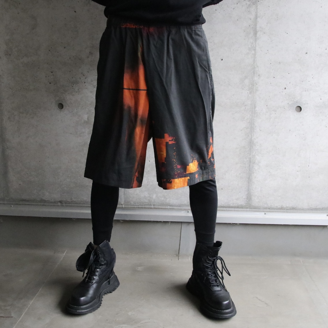 22AW新品 定価51700円 JULIUS ユリウス DUSK ショート パンツ size1 S incarnation 787PAM10 rick owens yohji yamamoto ...