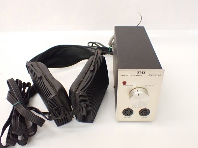 STAX スタックス ヘッドフォンアンプ SRD-7 MK2 + イヤースピーカー SR-Λ 6E463-11 /【Buyee】 Buyee ...