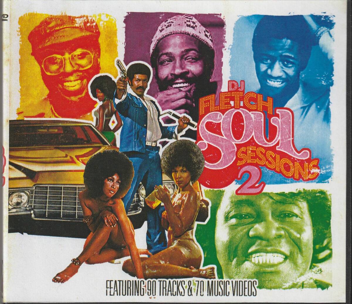 中古CD SOUL MIX CD／3枚組 (2CD+DVD)／DJ FLETCH／Soul Sessions 2 Issac Hayes ...