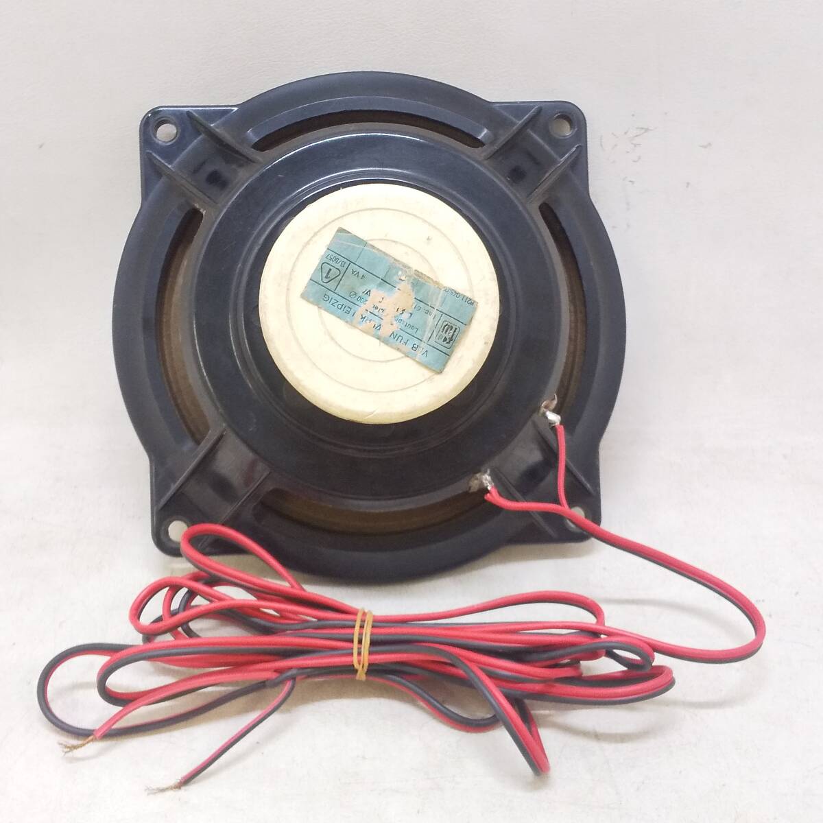 VEB FUNKWERK LEIPZIG 東独 L2158 PBW 6Ω 20cm フルレンジ ユニット ペア 音出し確認済み ヴィンテージ ...