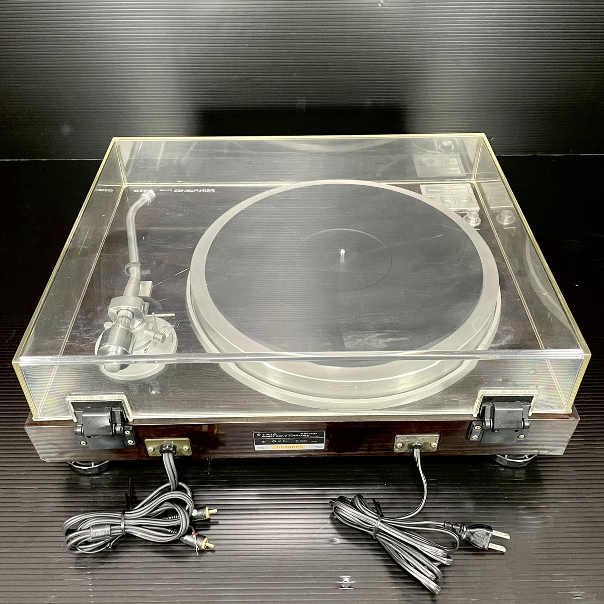 【極上美品/動作品】TRIO トリオ KP-700 ターンテーブル レコードプレイヤー KENWOOD JVCケンウッド KP-880D KP-990 KP-1100 兄弟機 /【Buyee ...