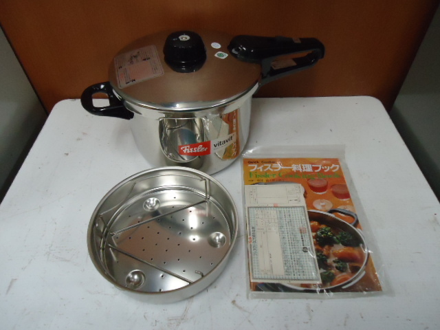 ★Fissler フィスラー 圧力鍋 6.0L 22cm ドイツ製 vitavit royal ビタビットロイヤル NO.19-688-06 ...