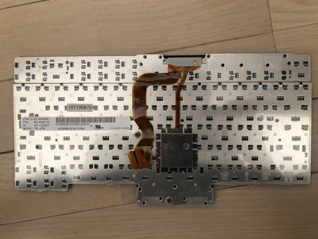 45n2102 キーボード ジャンク 日本語版 X220 T410 T420 T510 W510等  【buyee】 Buyee 