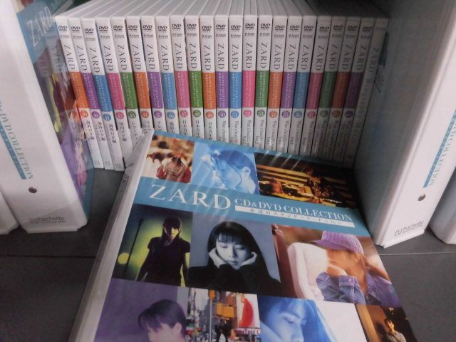 ZARD CD＆DVDコレクション 全67巻＋特典DVDセット DVD23枚 /CD45枚 /バインダー5点 冊子40・41欠品 CD：No.24・28・29にキズあり /【Buyee ...