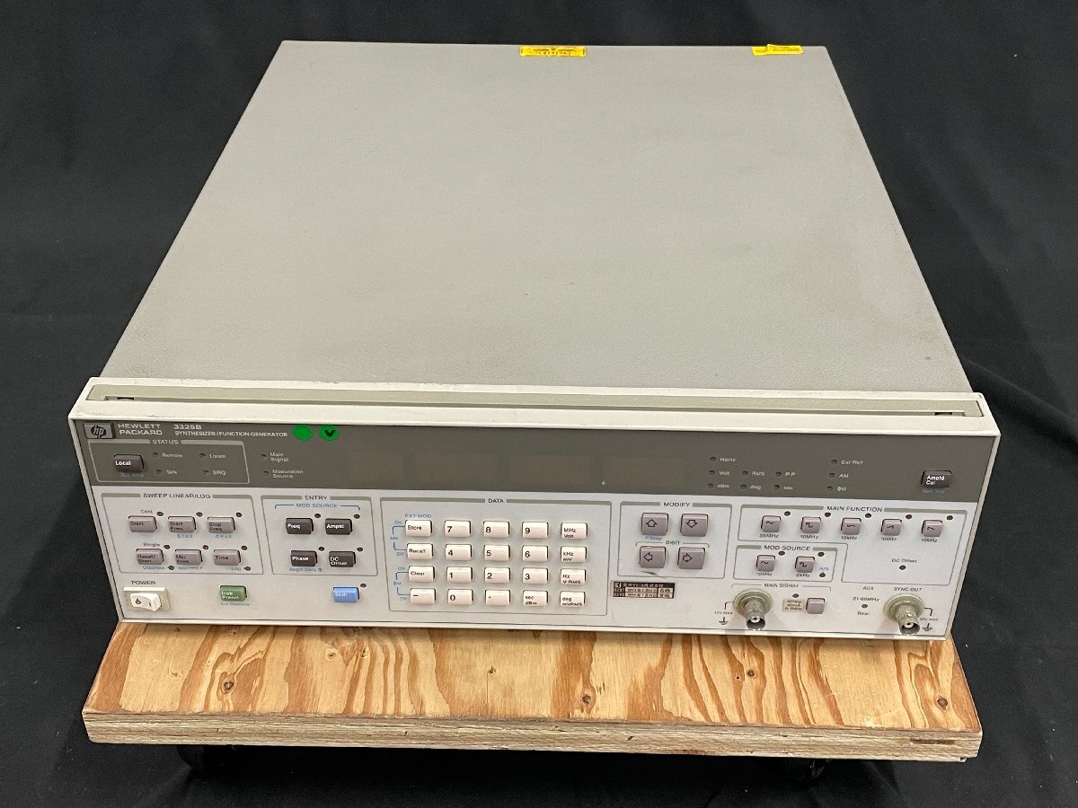 HP 3325B SYNTHESIZER/FUNCTION GENERATOR シンセサイザ/ファンクションジェネレータ [2356 ...