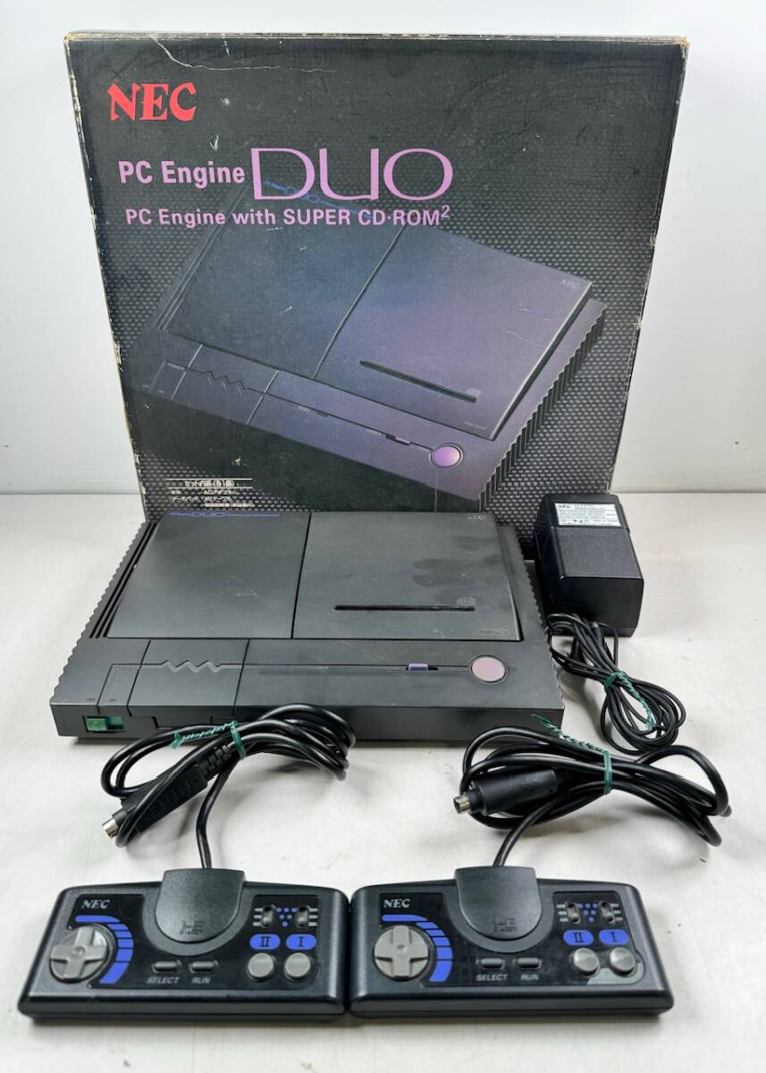♪【中古】NEC PC Engine DUO 箱付き 本体 PI-TG8 PCエンジン デュオ ゲーム機 動作未確認 ＠100(4) /【Buyee】 Buyee - Japanese ...