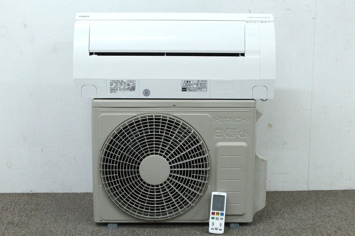 HITACHI 日立 RAS-W22L(W)/RAC-W22L ルームエアコン 白くまくん 主に6畳用 2021年製 5-E042Z/1/A1B1 /【Buyee】 Buyee ...