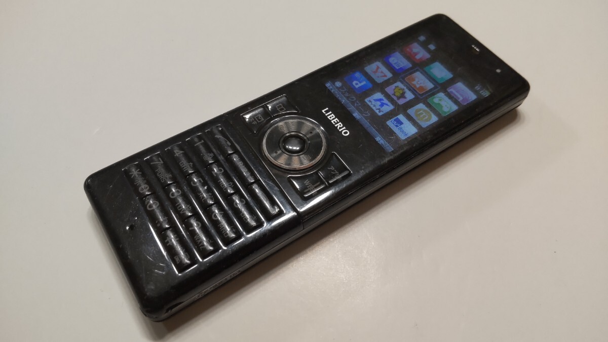 A081 Y!mobile Willcom LIBERIO 401KC KYOCERA/京セラ PHS 簡易動作確認＆簡易清掃＆初期化OK 現状品 送料無料 一応JUNK Bluetooth ...
