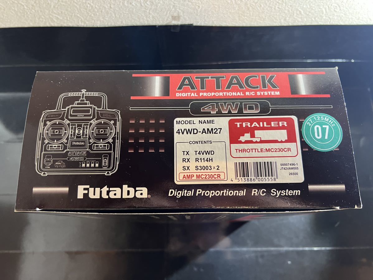 【新品保管品】 FUTABA フタバ デジタルプロポ R/Cシステム ATTACK 4WD 4VWD-AM27 /【Buyee】 Buyee - Japanese Proxy Service ...