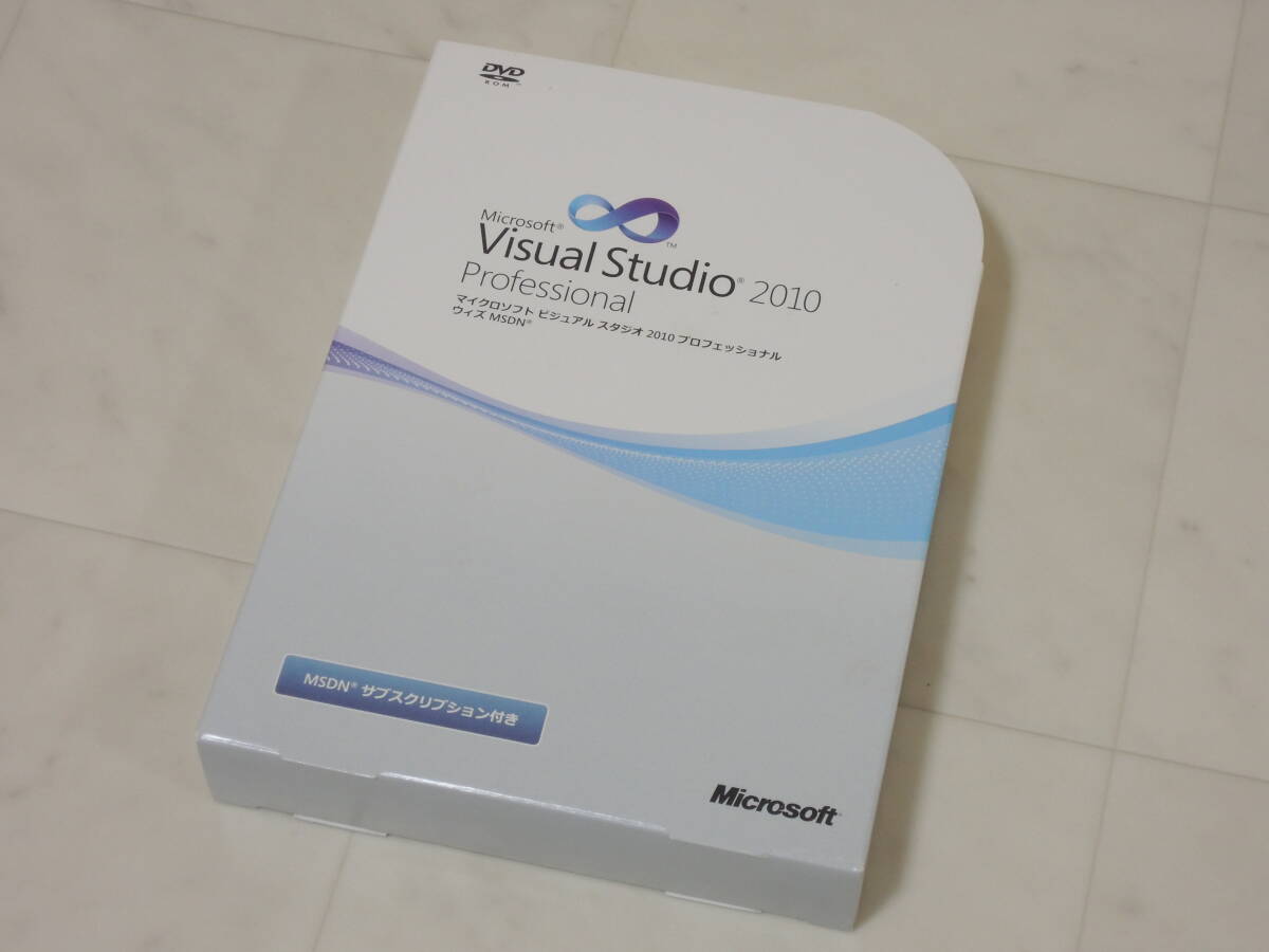 A-05369 Microsoft Visual Studio 2010 Professional Edition 日本語版(マイクロソフト ...