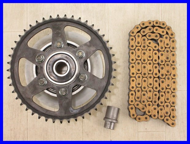 X817 バンディット1200S GV77A リアスプロケット ハブ カップリング チェーン 80 /【Buyee】