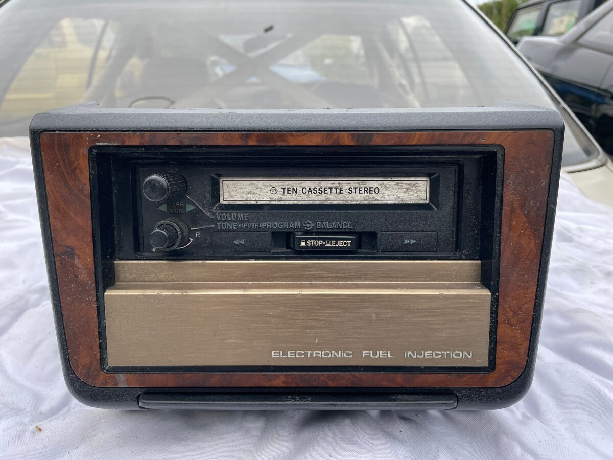 カセットデッキ オーディオパネルFUJITSU TEN LIMITED 86260-12110 富士通 テン オーディオ ジャンクどの車のもの ...