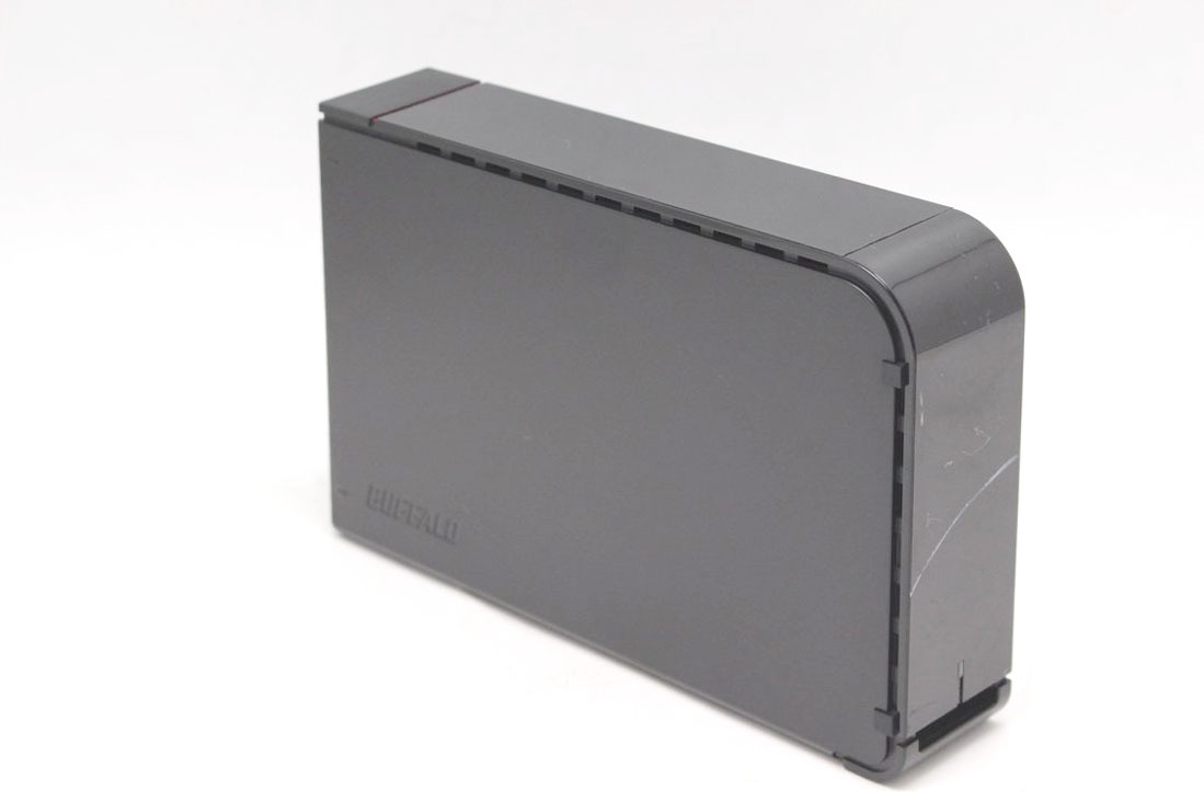 動作良品 HDD 1TB 外付けハードディスク [BUFFALO HD-LX1.0U3D] 3.5インチ SATA 1000GB USB3.0 ...
