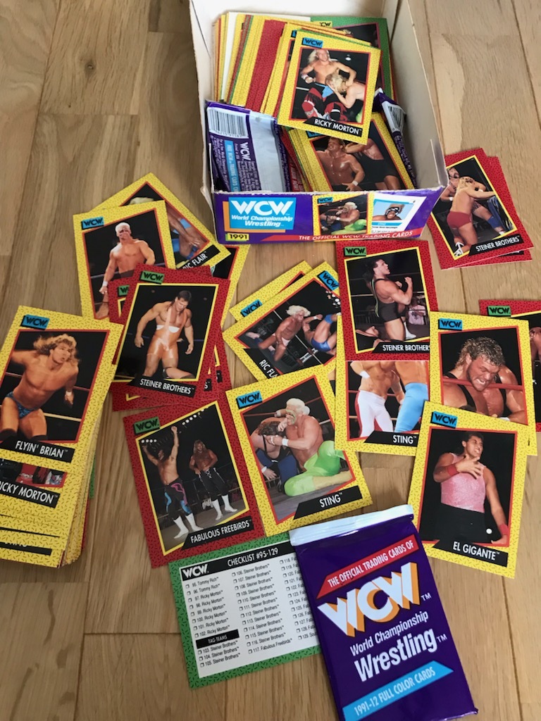 WCW 1991年 WCWオフィシャル・トレーディングカード ボックス付 スティング、リック・フレアー他（WWF、WWE、NWO） /【Buyee】 Buyee - Japanese ...