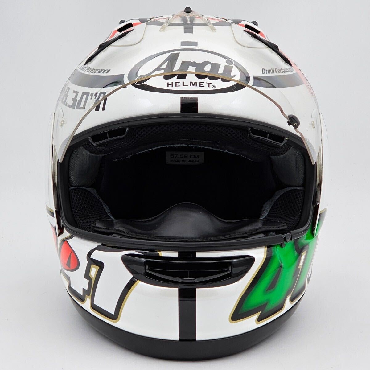 ARAI RX-7 RR5 HAGA MONZA アライ RX7RRV ハガ モンツャ 芳賀 Mサイズ (57-58cm) /【Buyee ...