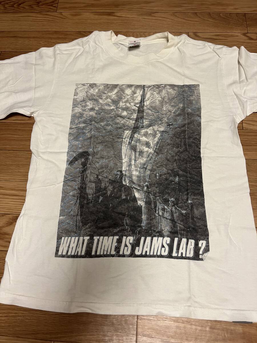 レア KLF WHAT TIME IS JAMS LAB? オマージュTシャツ JAMs LABORATORY 古着 テクノ 洋楽 音楽 90 ...