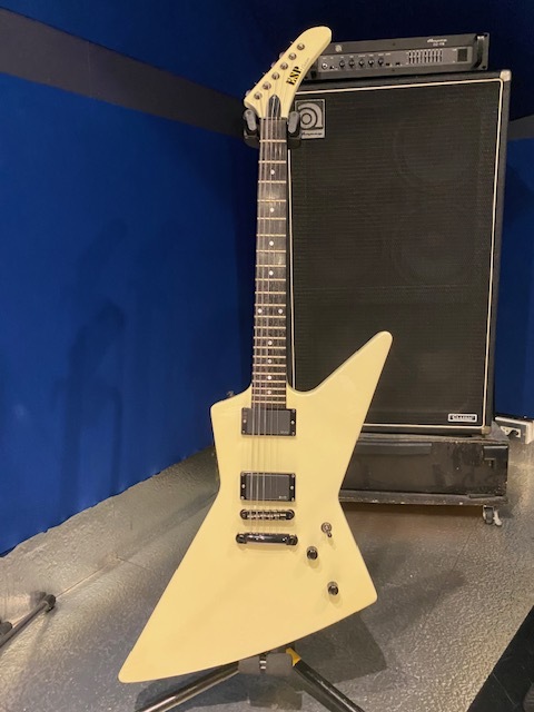 ESP custom Explorer MX-250 白 難有バッグ付き METALLICA エクスプローラー メタリカ ジェームズ ヘット ...