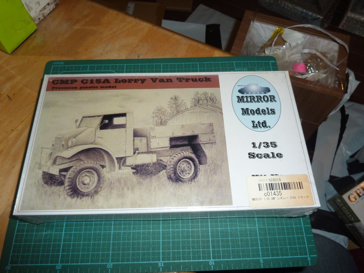 1/35 CMP シボレー C15TA トラック ミラーモデル Mirror Models CMP C15A Lorry Van Truck ...