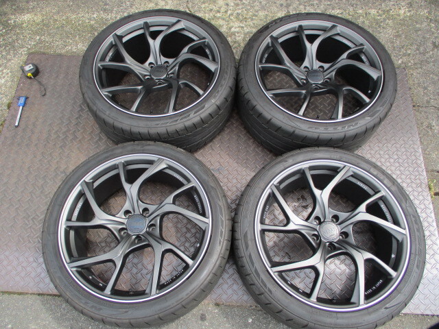 7203 RAYS VMF C-01 鍛造ワンピース MK マットガンブラック ベンツ Sクラス Eクラス 希少ホイール タイヤ溝あり /【Buyee】 Buyee - Japanese ...