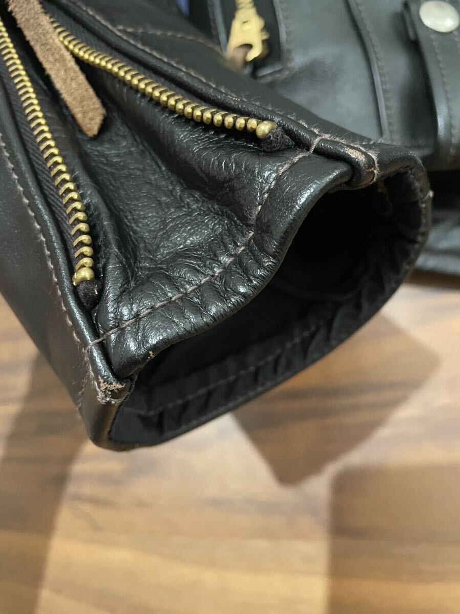 キャンペーン割 極美品 BUCO J-24 JACKET ブコ リアルマッコイズ BJ21101 茶芯 ダブルライダース 貫禄 therealmccoys j24 お買得 /【Buyee ...