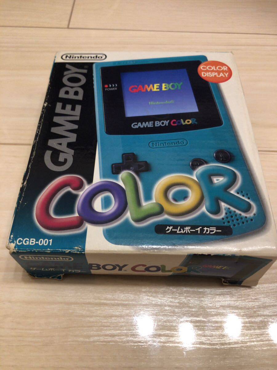 難あり ゲームボーイ カラー 本体 CGB-001 ブルー 箱 説明書付き NINTENDO CGB-S-BA GBC GAME BOY COLOR /【Buyee】 Buyee ...