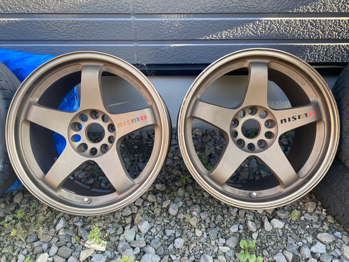 NISMO LMGT4 RAYS 9j+22 17インチ GTRサイズ LM GT4 ニスモ ニスモホイールレイズ スカイライン シルビア ...