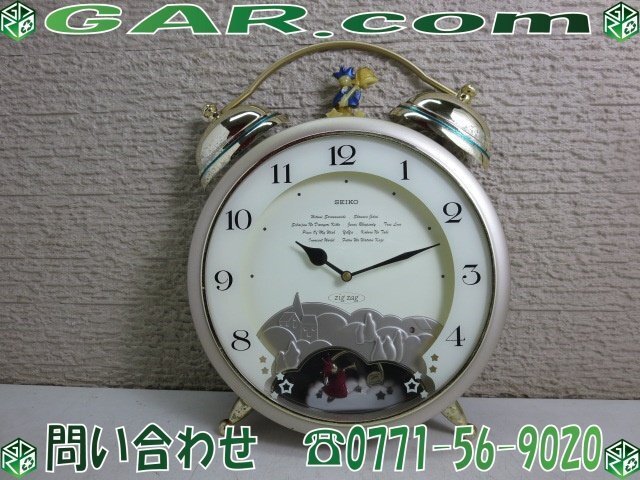 ML83 SEIKO/セイコー Zigzag メロディ時計 壁掛け 掛時計 AM618S インテリア アナログ /【Buyee】 Buyee ...