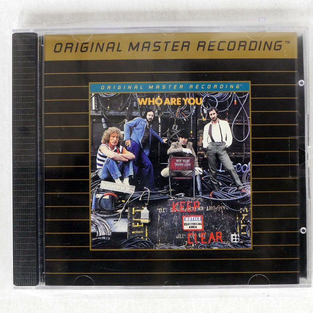 MFSL 24K GOLD THE WHO/WHO ARE YOU/MOBILE FIDELITY SOUND LAB UDCD 561 CD ...