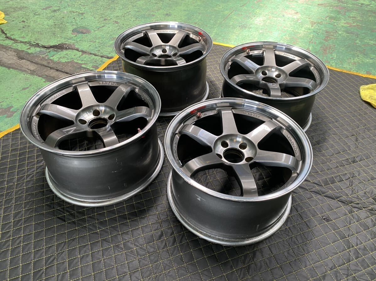 RAYS TE37SL PCD114.3 5H 9.5J ＋22 10.5J ＋22 18インチ 軽量 /【Buyee】 Buyee - Japanese Proxy Service ...