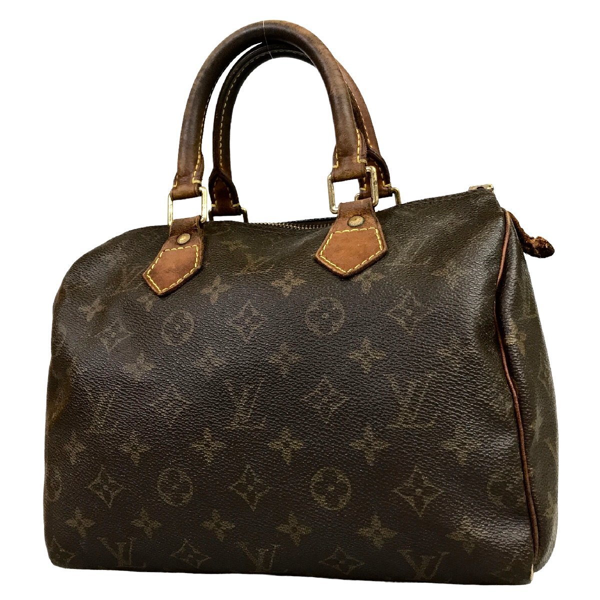 【1円～】ルイヴィトン LOUIS VUITTON ハンドバッグ ボストンバッグ スピーディ25 M41109 SP1010 レザー ブラウン ...