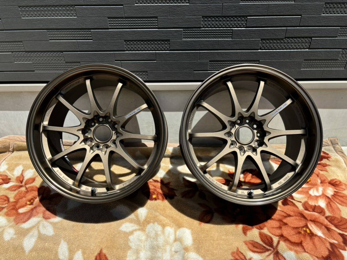 VOLK RACING RAYS レイズ CE28 18インチ 9.5J +22 GT-R JDM S15 FD3S ワイルドスピード ...