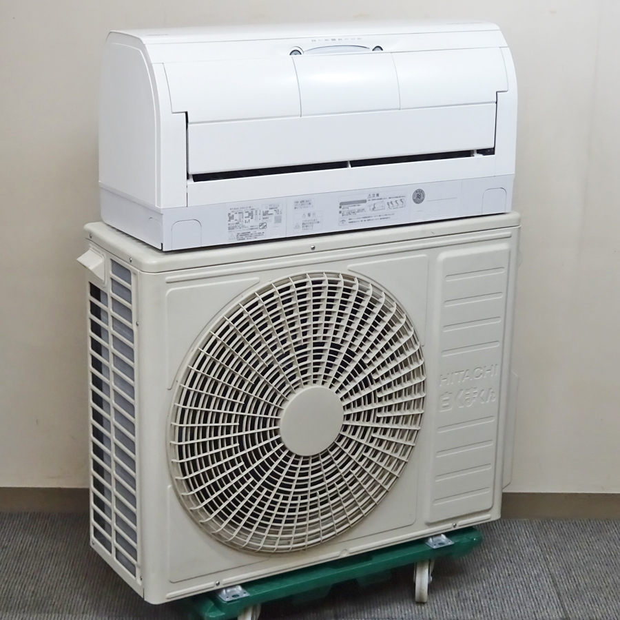 日立【RAS-X40J2】白くまくん 凍結洗浄 ファンロボ くらしカメラAI ステンレスクリーン フィルター自動掃除 エアコン 14畳 単相200V 2019年 /【Buyee】 Buyee ...