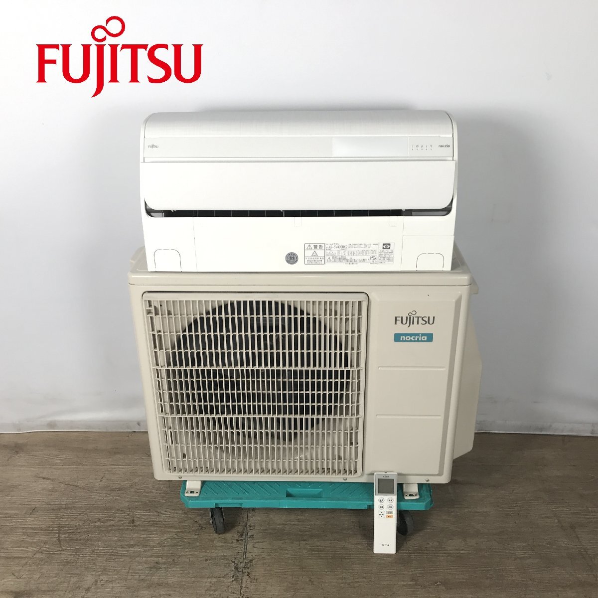 1207 FUJITSU 富士通 ルームエアコン ノクリア AS-SV400BK2 AO-SV400BK2 2020年製 主に14畳用 11～17畳 4.0kw リモコン /【Buyee ...