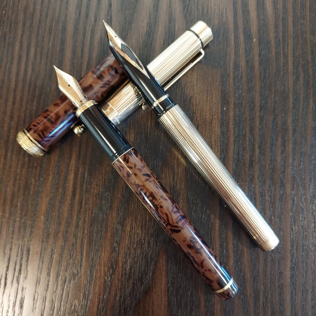 万年筆 パイロット PILOT ペン先 k14 14k 14金 ゴールド シェーファー sheaffer gold electro plated custom /【Buyee】 Buyee ...