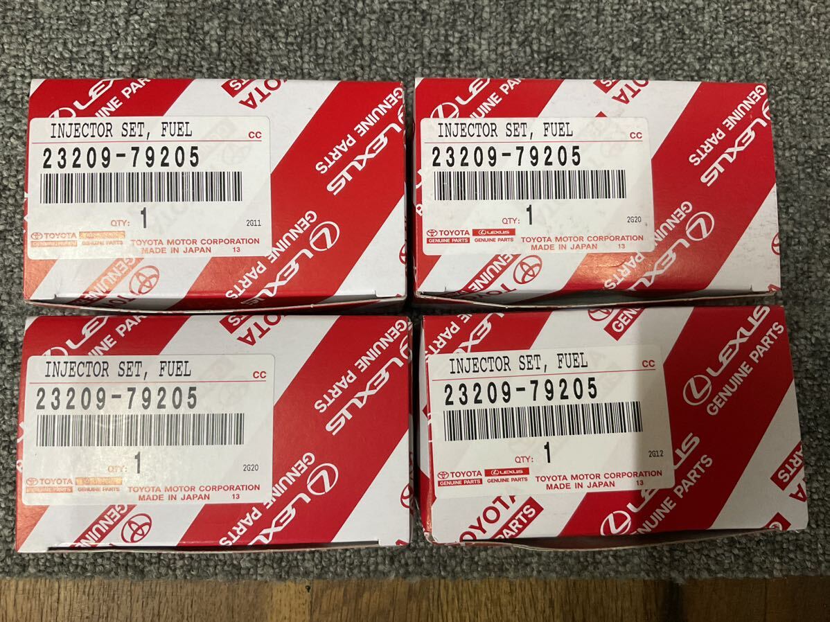 トヨタ純正 200系ハイエース ワゴン インジェクター 4個セット 未使用品 23209-79205 /【Buyee】 Buyee ...