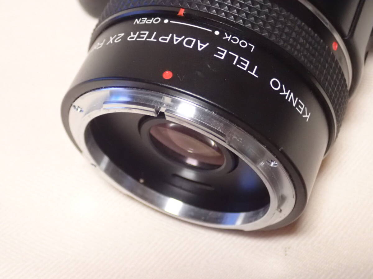 ケンコー KENKO TELE ADAPTER 2X For EOS-FD 2倍テレコンバーター キヤノン CANON マウント EOS-FD ...