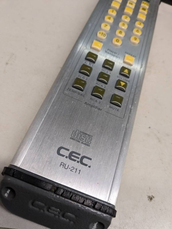 【FT-3-92】C.E.C CEC RU-211 CDプレーヤー TL1N、DA3N、AMP5300R オーディオリモコン 動確済 /【Buyee】 Buyee - Japanese ...