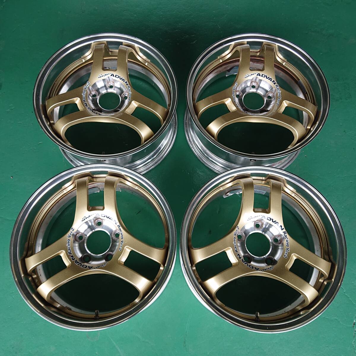 super ADVAN Racing Ver.2 スーパーアドバンレーシング Ver.2 17inch 7.5JJ 5H 114.3 +46 ...