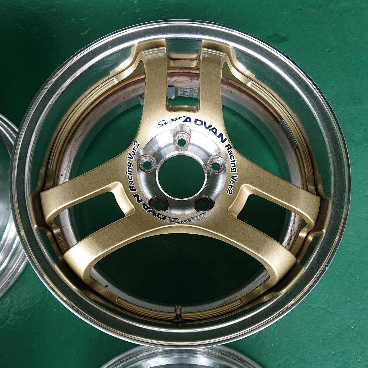 super ADVAN Racing Ver.2 スーパーアドバンレーシング Ver.2 17inch 7.5JJ 5H 114.3 +46 ...