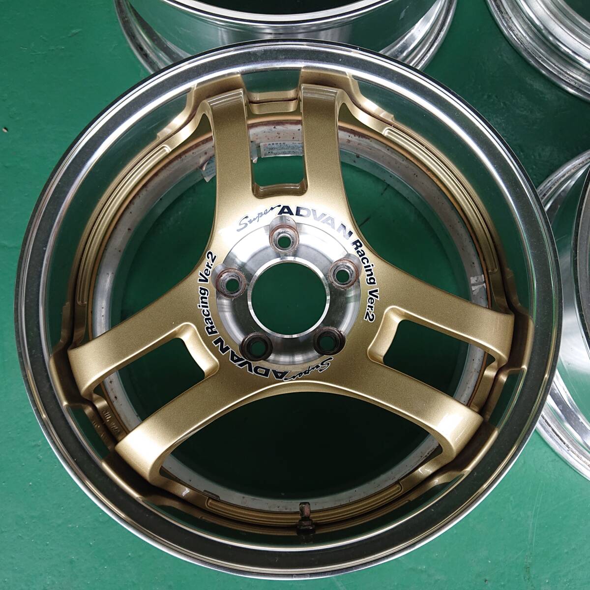 super ADVAN Racing Ver.2 スーパーアドバンレーシング Ver.2 17inch 7.5JJ 5H 114.3 +46 ...
