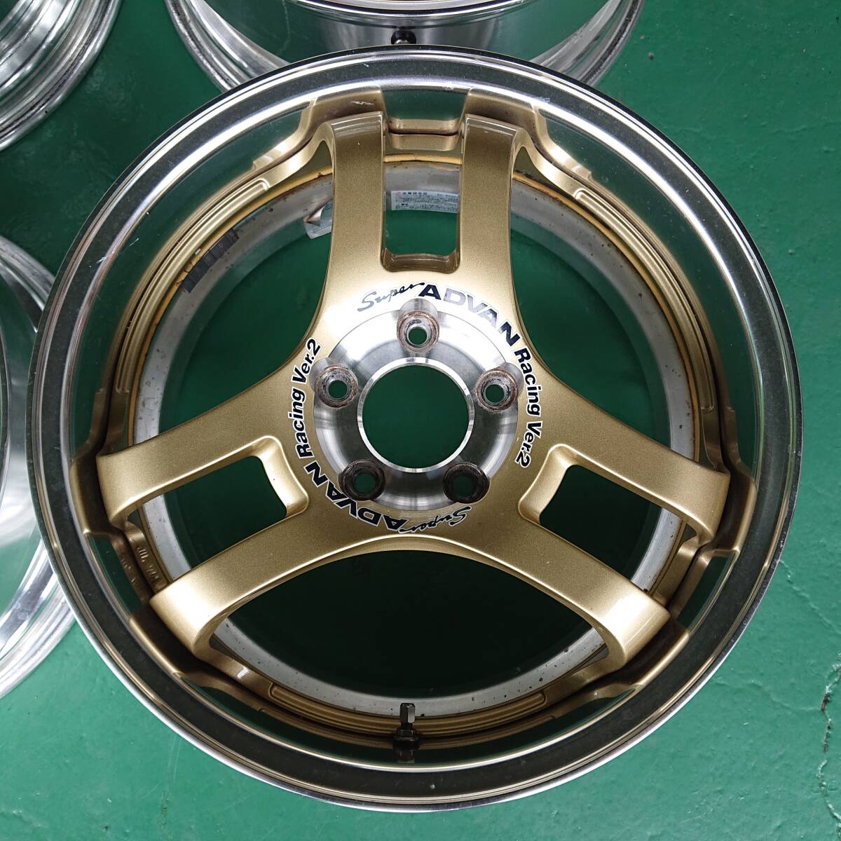 super ADVAN Racing Ver.2 スーパーアドバンレーシング Ver.2 17inch 7.5JJ 5H 114.3 +46 ...