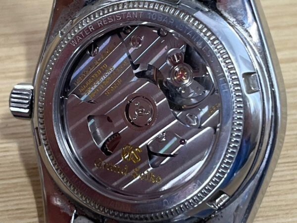 B027-KK12-316 SEIKO セイコー GS グランドセイコー 腕時計 メンズ 自動巻き デイト 裏スケルトン 稼動品 /【Buyee】 Buyee - Japanese Proxy ...
