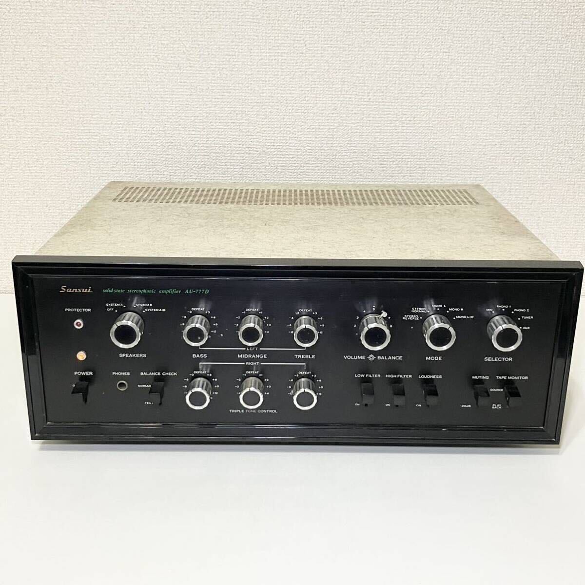 SANSUI プリメインアンプ AU-777D サンスイ 山水 /【Buyee】 Buyee - Japanese Proxy Service | Buy from Japan!