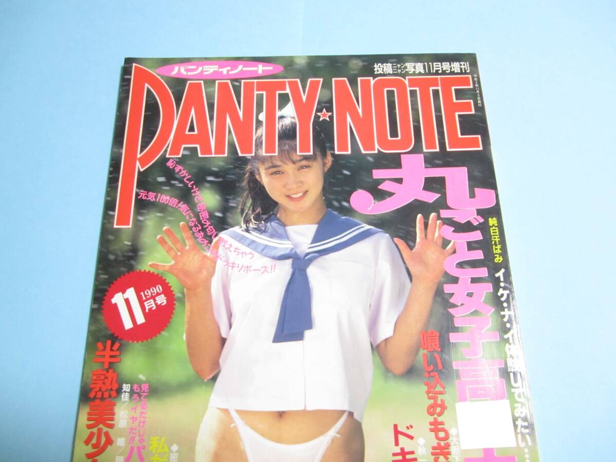 ☆投稿ニャンニャン写真増刊『 パンティノート 1990年11月号 』 小暮千絵/片桐綾 コットン/サテン チア/体育/フルカラー 良品/レア /【Buyee】 Buyee - Japanese ...