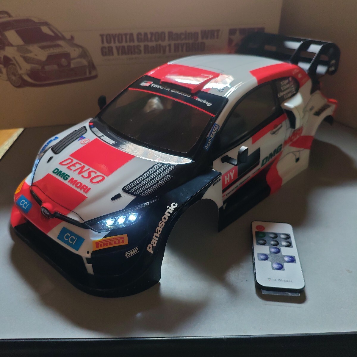 タミヤ TAMIYA 1/10 RC TOYOTA GAZOO Racing GR ヤリス ラリー1 ボディ 電飾施工済 /【Buyee】 Buyee - Japanese Proxy ...