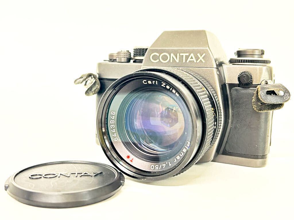 CONTAX S2b コンタックス 一眼レフフィルムカメラ 一眼レフ フィルムカメラ Carl Zeiss Planar 1,4/50 T＊ 6443848 /【Buyee】