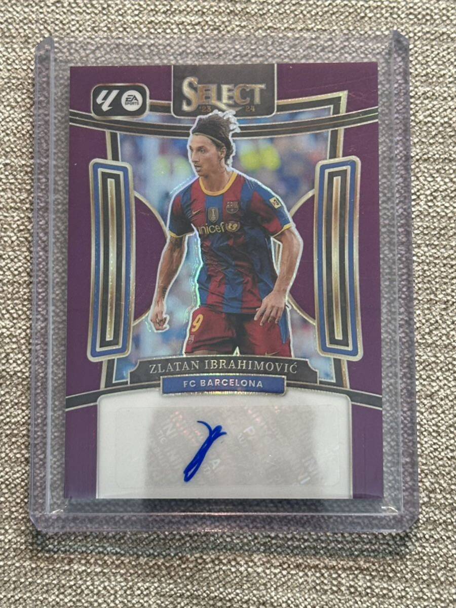 Zlatan Ibrahimovic 25枚限定 - 2024 Panini Select La Liga - purple prizm ...
