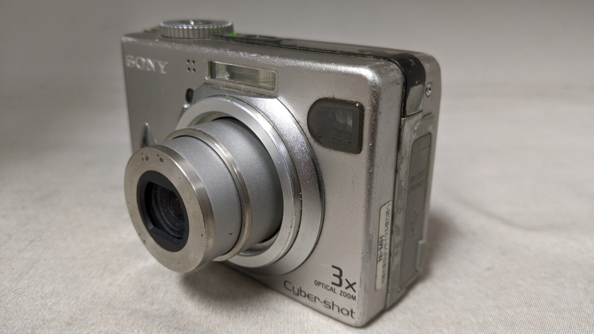 H2117 SONY Cyber-shot DSC-W5 コンパクトデジタルカメラ 小型デジカメ/ソニー/サイバーショット 簡易動作確認OK ...