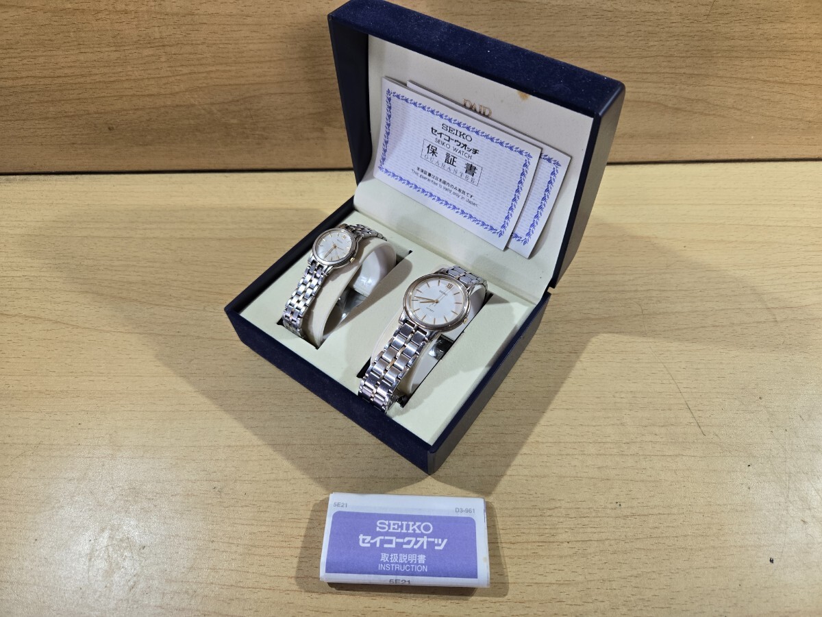 【S】SEIKO セイコー クォーツ 男女ペア 腕時計 LDCEMT /【Buyee】 Buyee - Japanese Proxy Service | Buy from Japan!